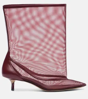 Jacquemus Tourni Mesh Ankle Boots