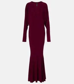 Norma Kamali Flared Gown