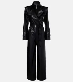 Norma Kamali Belted Jumpsuit - Black