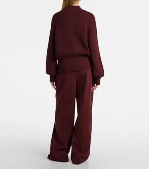 Varley Martina Ribbed-knit Sweater
