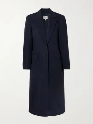 Twp Notched Lapel Coats For Women