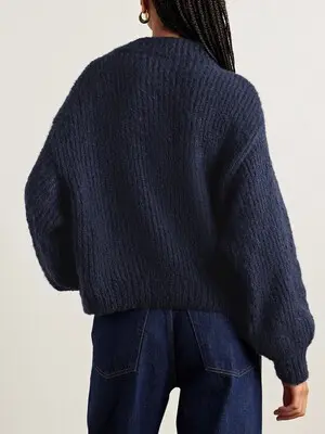 Suzie Kondi Wooli Ribbed Cashmere Sweater - Blue