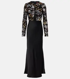 Max Mara Layered Evening Dresses