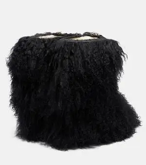 Bogner Les Arcs Shearling Snow Boots - Black