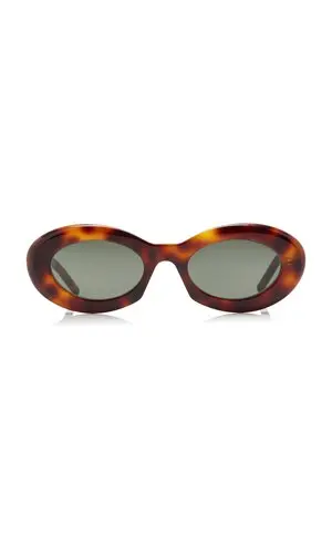 Saint Laurent Oval-frame Sunglasses
