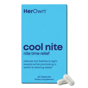 HER OWN Cool Nite Capsules: Relieves Hot Flashes And Night Sweats - One-color