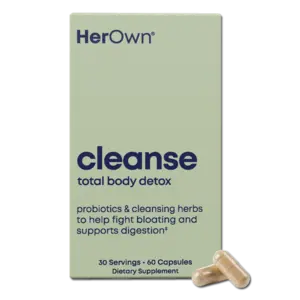 HER OWN Cleanse Capsules: Fight Bloating And Support Digestion - One-color