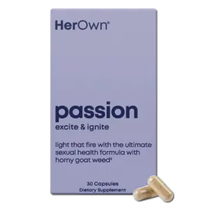 HER OWN Passion Capsules: Boost Sexual Health With Horny Goat Weed - One-color