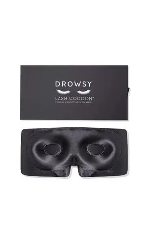DROWSY Eyelash Protecting Silk Sleep Mask - Moonlight Shadow