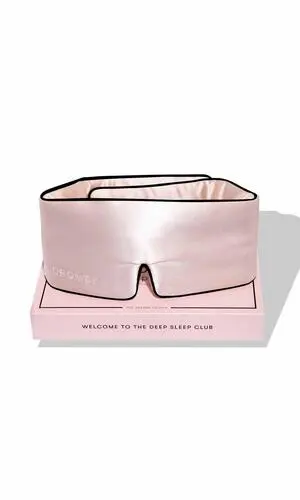 DROWSY Pipe Dreams Silk Sleep Mask - Sunset Pink