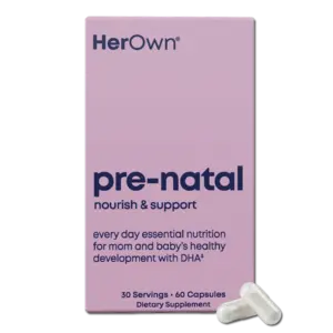HER OWN Pre-natal Capsules: Essential Nutrition For Mom And Baby’s Development - One-color