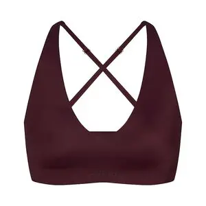 NIKESKIMS Shine V-neck Bra 'currant