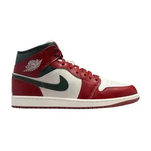 JORDAN 1 Mid Sneakers - Red