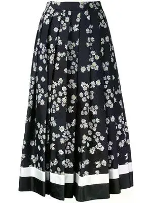 MACGRAW Daisy Chain Silk Skirt