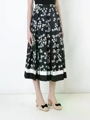 MACGRAW Daisy Chain Silk Skirt