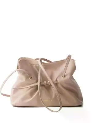 Prada Small Dada Leather Shoulder Bag - Pink