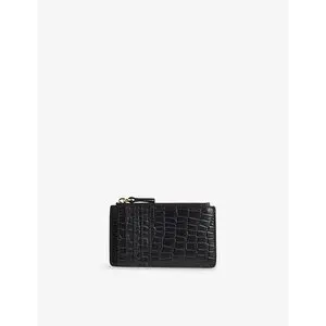 Whistles Branded Mock-croc Leather Purse