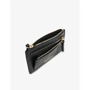 Whistles Branded Mock-croc Leather Purse