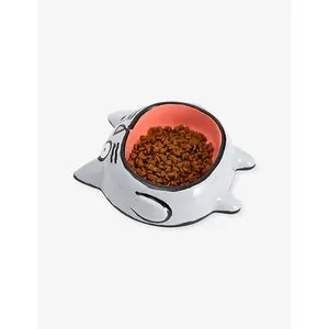 HOME STUDYO X Jean Jullien Ceramic Cat Bowl