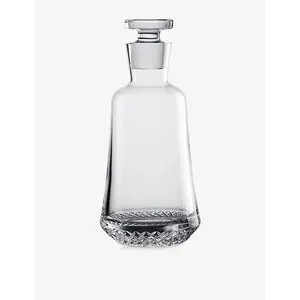 NUDE Paris Crystal Glass Whiskey Bottle - Clear