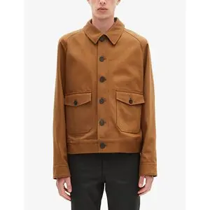 The Kooples Flap-pocket Regular-fit Cotton Jacket