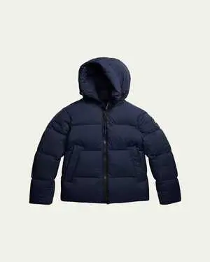 Canada Goose Crofton Hooded Puffer Jacket - Atlantic N