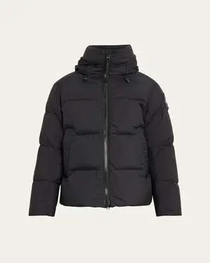 Canada Goose Crofton Hooded Puffer Jacket - Black