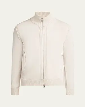 Moncler Padded Back Wool Cardigan