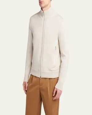 Moncler Padded Back Wool Cardigan