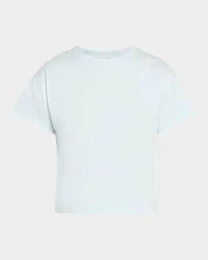 Rag & Bone Kelly Boxy Crewneck Tee - Skblu