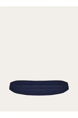 FERRAGAMO Silk Cummerbund - Blue
