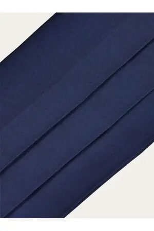 FERRAGAMO Silk Cummerbund - Blue