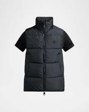 Moncler Short Sleeves Vests For Men
