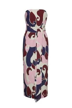 Cara Cara Column Dress With Sash