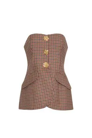 Cara Cara Wes Houndstooth Corset