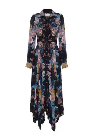 Cara Cara Elliot Printed Shirt Dress