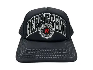 REPRESENT Legacy Crest Cap - Black