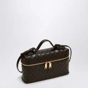 Bottega Veneta Fondant Bang Bang Vanity Case - Brown