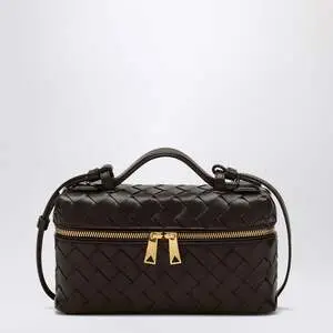 Bottega Veneta Bottega Veneta Fondant Bang Bang Vanity Case Brown