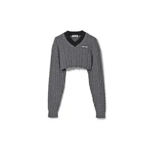 Miu Miu Cropped Knitwear For Women