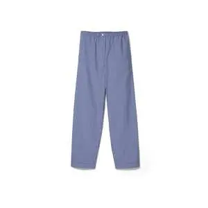 Miu Miu Checked Pajama Pants - Sapphire Blue