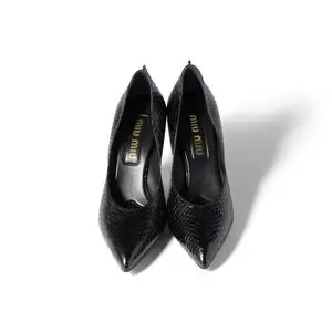 Miu Miu Ayers Leather Pumps