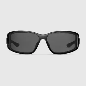Gucci Rectangular Frame Sunglasses - Black