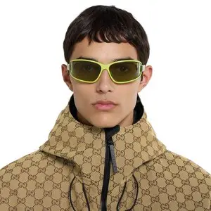 Gucci Rectangular Frame Sunglasses