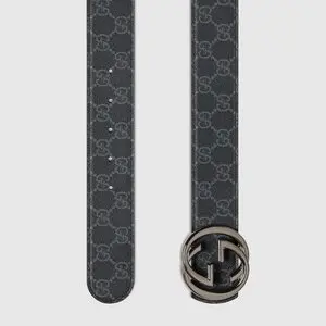 Gucci Reversible Belt With Interlocking G Buckle