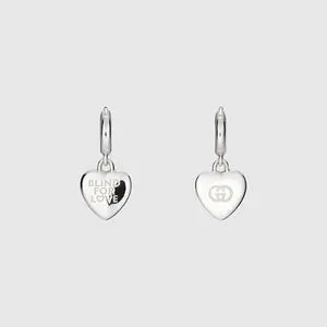 Gucci Blind For Love Hoop Earrings