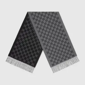 Gucci Gg Cashmere Scarf Cashmere