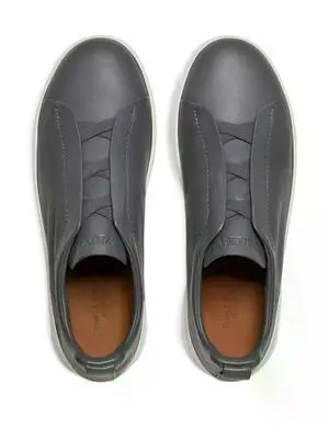 Zegna Leather Sneakers