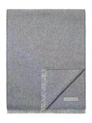 Zegna Cashmere Scarf - Grey