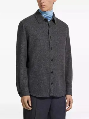 Zegna Long-sleeves Collared Shirt